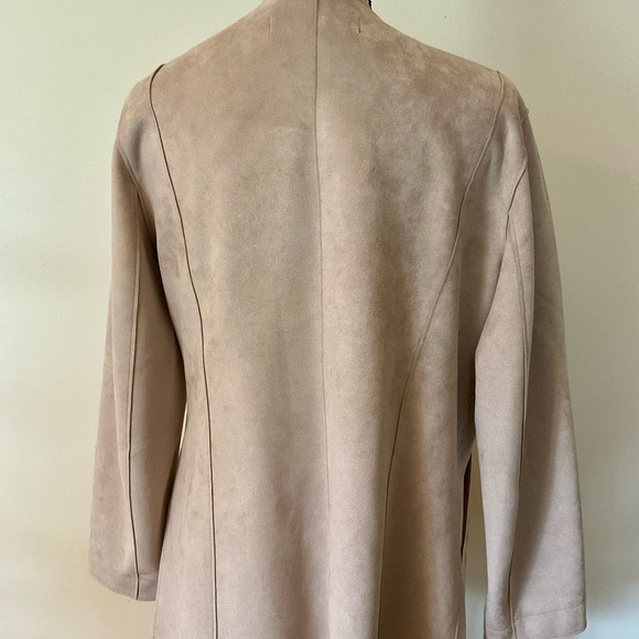 Zara | Jackets & Coats | Zara Faux Ultra Suede Jacket | Poshmark